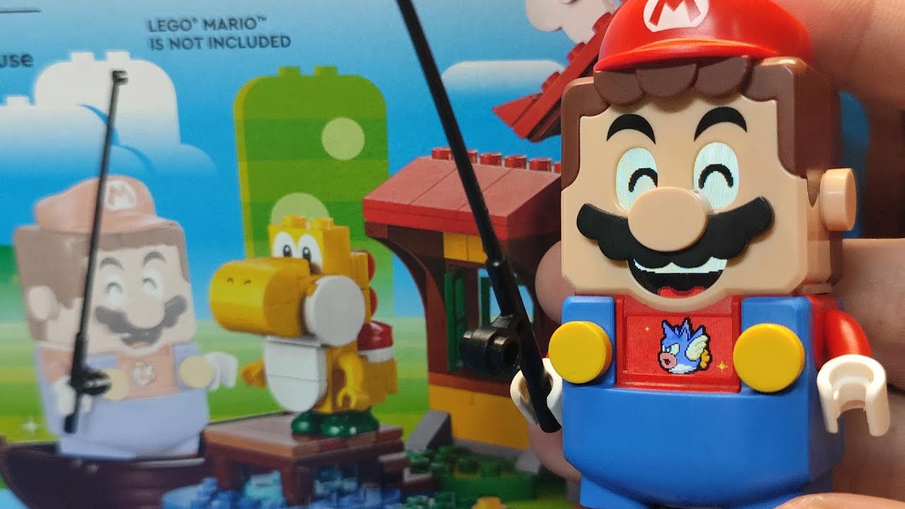 LEGO Super Mario Set Nr 71422 Die besten Bar Codes ever/ Angeln mit ...