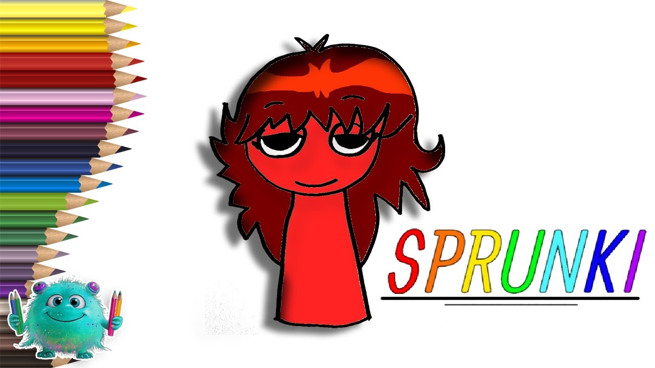 How to Draw Sprunki GF – Step-by-Step ️💖 - YouTube