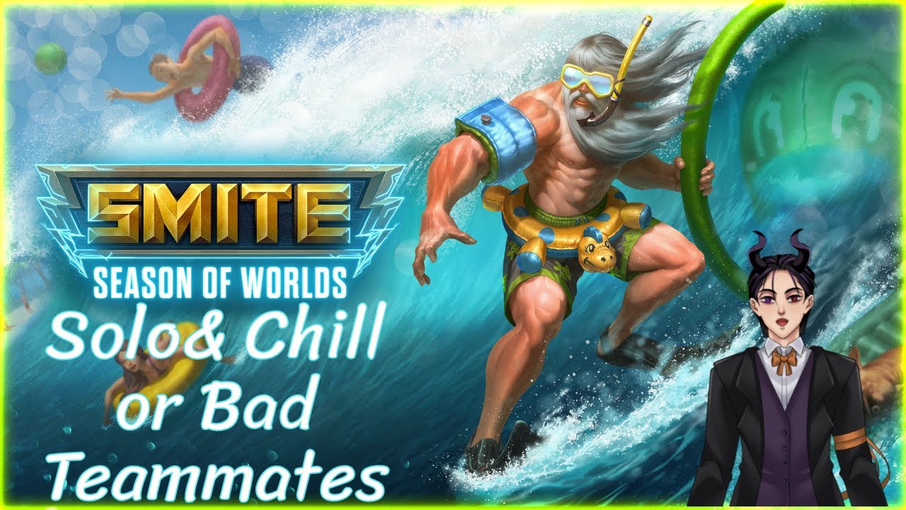 【SMITE】 Solo & Chill or Horrible Teammates! #zamielive - YouTube