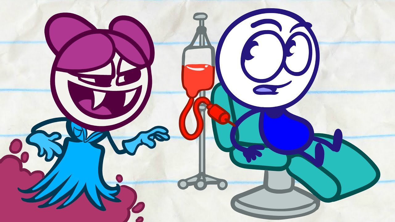 Can Pencilmate Become a VAMPIRE?! - Pencilmation India | Animation ...