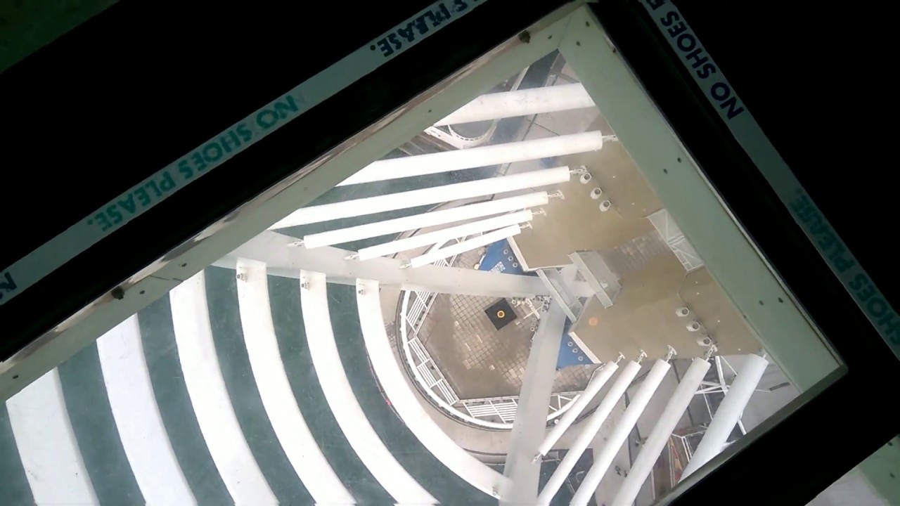Spinnaker Tower - Glass Floor Walkway - YouTube