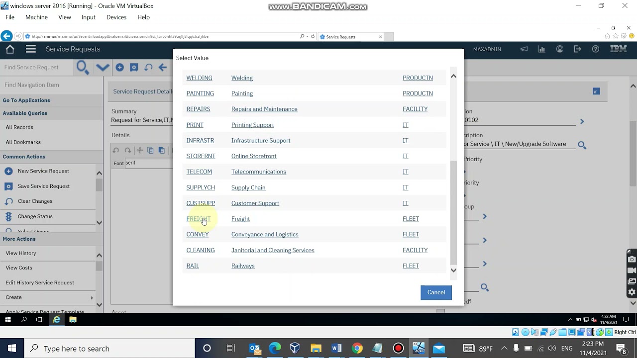 شرح عمل طلب خدمه - ماكسيمو / Service Request - maximo - YouTube