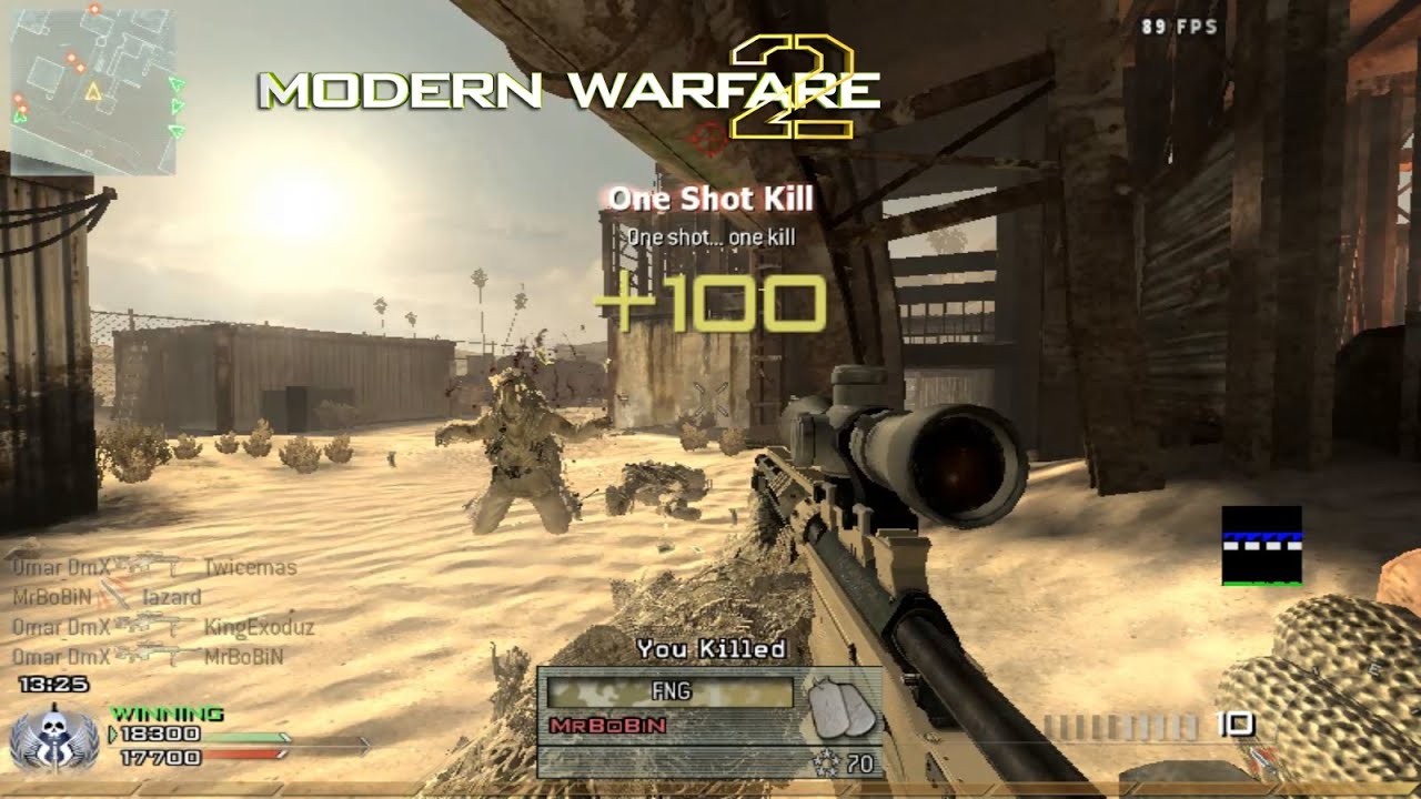 Modern Warfare 2 (PC) - MSR Gameplay #RepZIW4 - YouTube