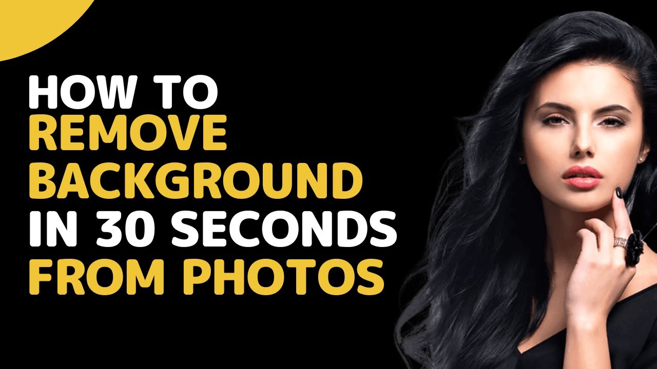 How to remove background in photo | Free Tips - YouTube