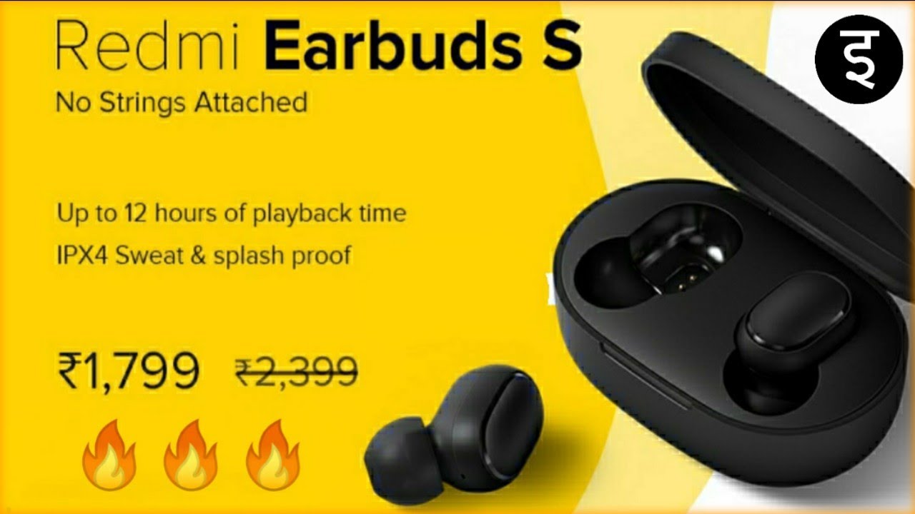 Redmi Earbuds S Full Specifications || intech - YouTube