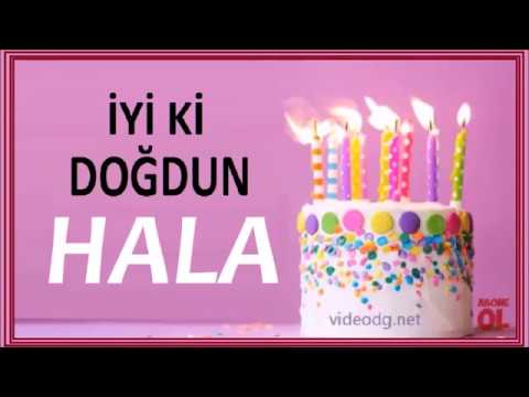 Halaya doğum günü mesaj