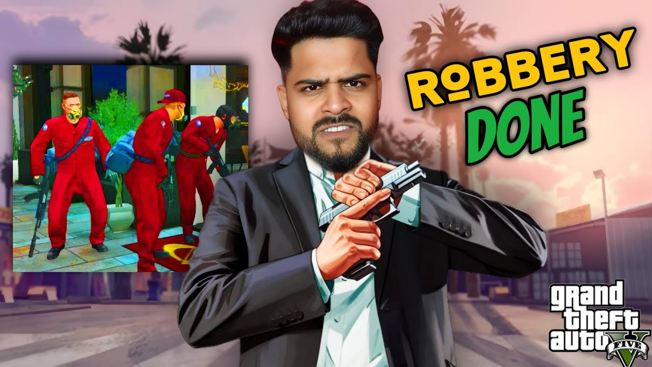 BIGGEST ROBBERY IN CITY👿 | GTA V GAMEPLAY #5 - YouTube