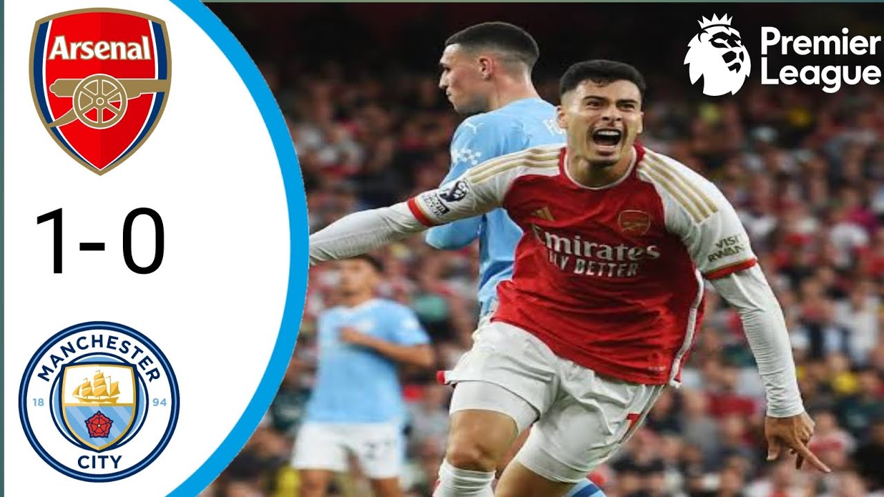 HIGHLIGHT | Arsenal vs Manchester City ( 1 - 0 ) | Gabriel Martinelli ...