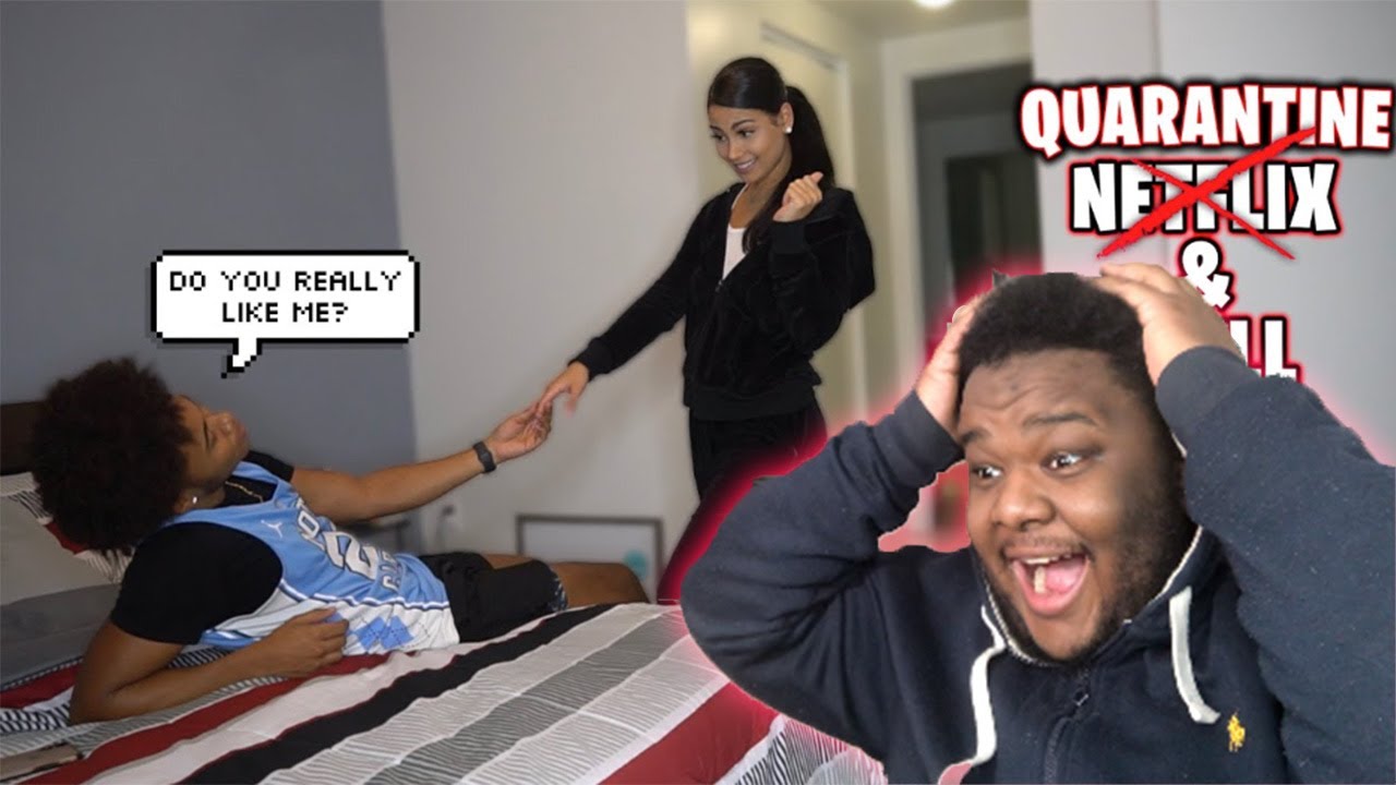 SMOOTHGIO QUARANTINE & CHILL PRANK ON MY YOGA INSTRUCTOR! REACTION ...