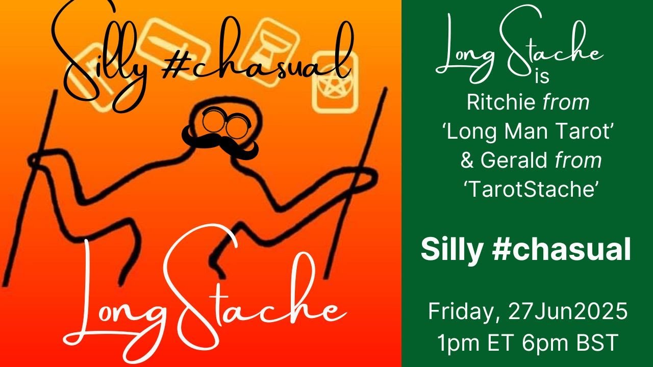 LongStache silly #chasual with Gerald & Ritchie - Simulcasting - YouTube