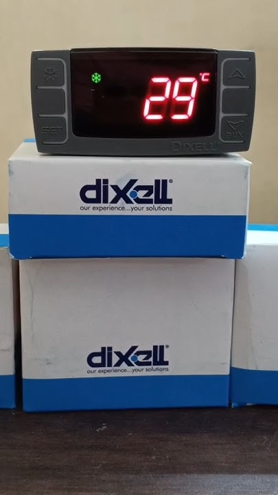 Dixell xr06 controller settings - YouTube