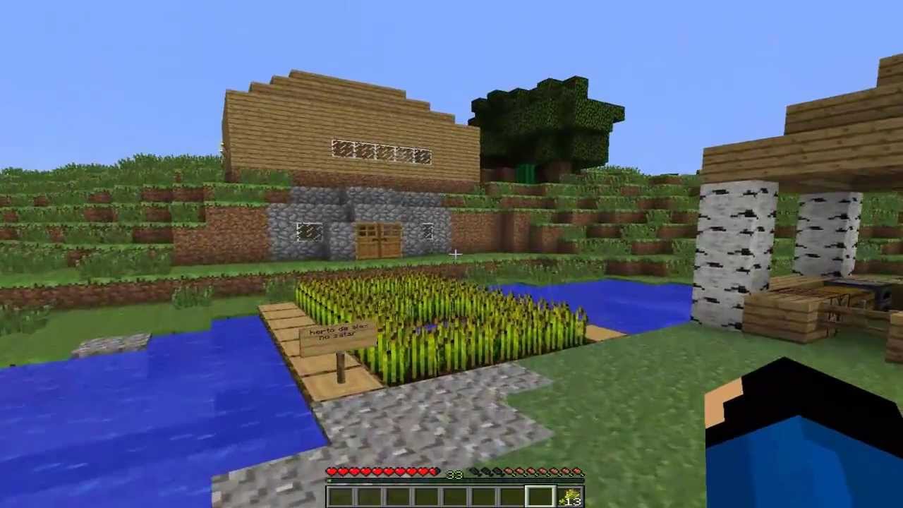 Ep. 4 ¿Como Hacer Pan En Minecraft? + Explicación - YouTube