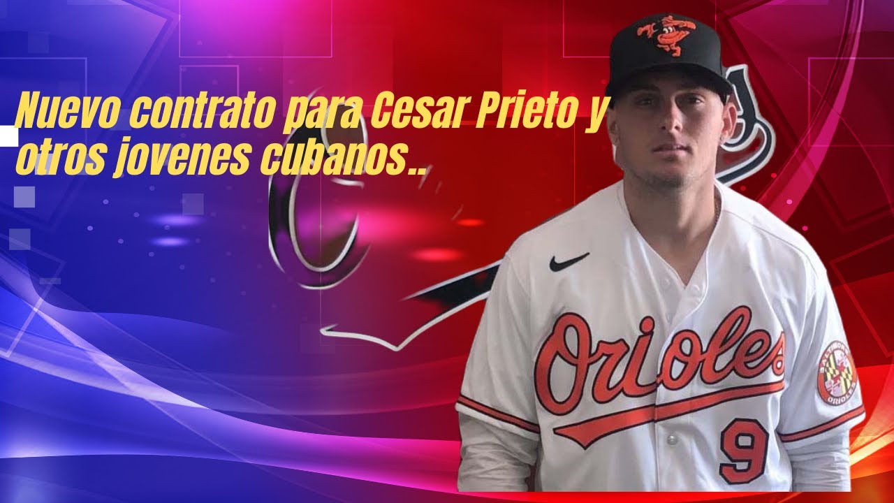 Cesar prieto nuevo contrato en mlb - YouTube