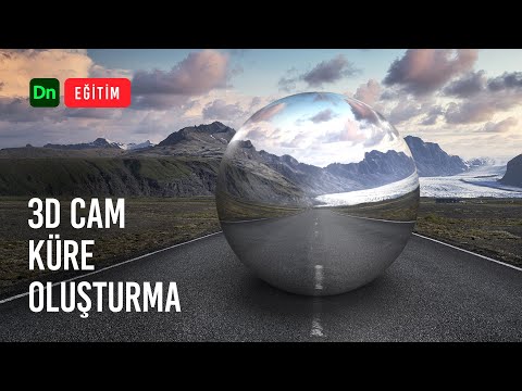 3D Cam Küre Oluşturma | Dimension Eğitimi