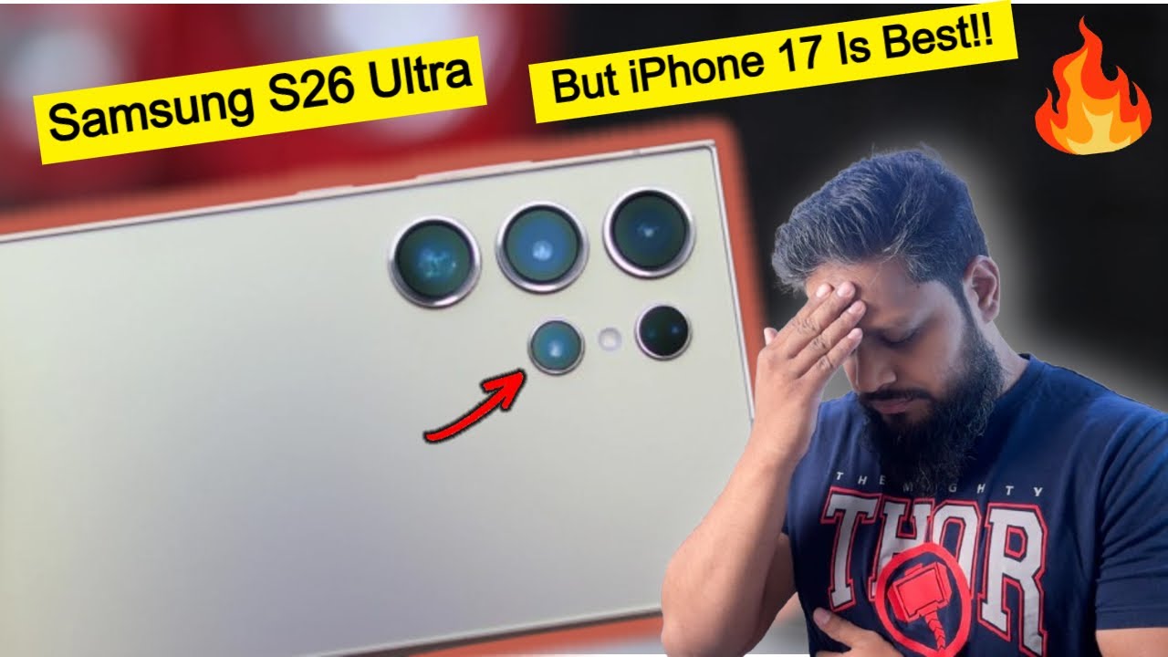 iPhone 17 Pro Max DESTROYS Samsung S26 Ultra? 🤯📱 - YouTube