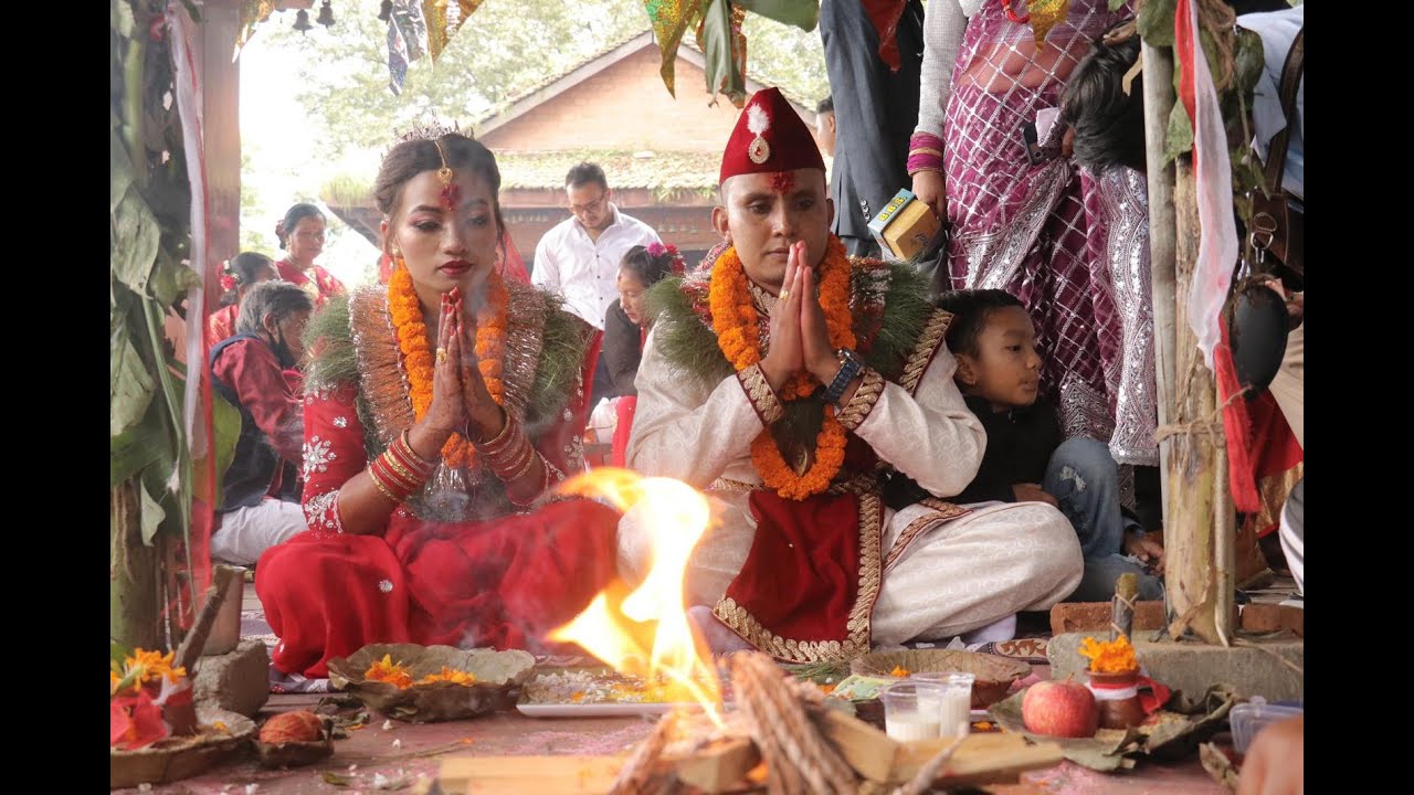 Nepal:Nepali wedding system and culture ganga ️Prabin - YouTube