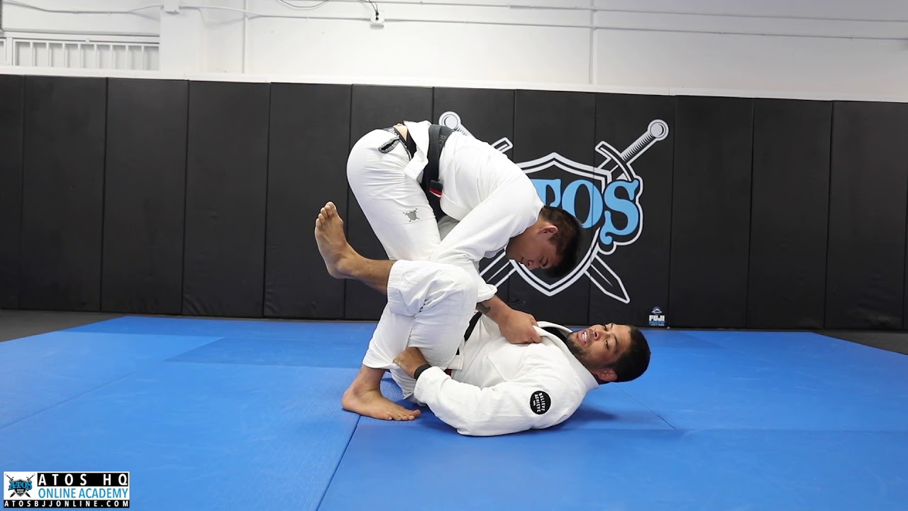 Scissors sweep using the lapel + arm bar from mount position - Andre ...