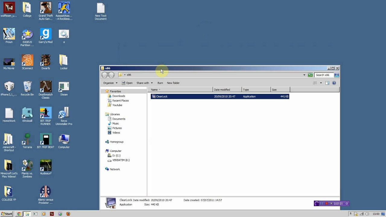 ClearLock - Lock Your Desktop With a Transparent Layer - YouTube