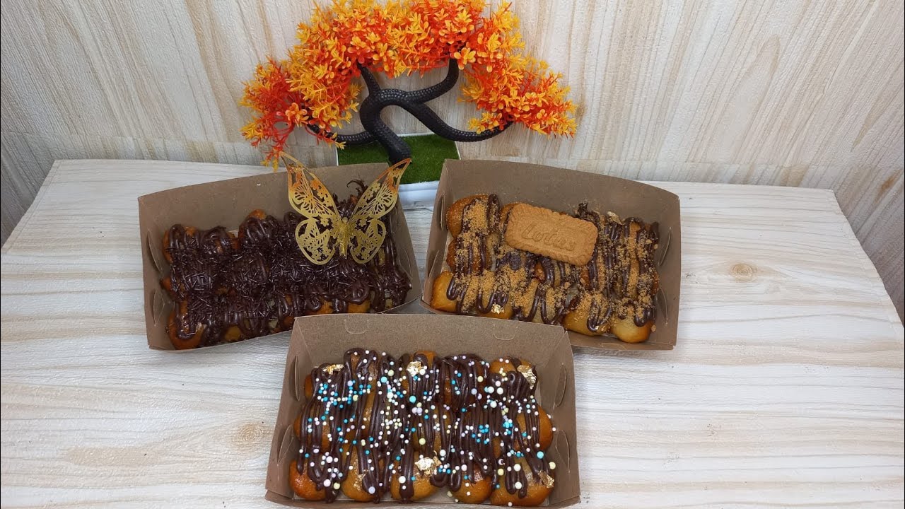 Cara membuat donat mini/greek donut/lukumades tanpa telur tanpa ...