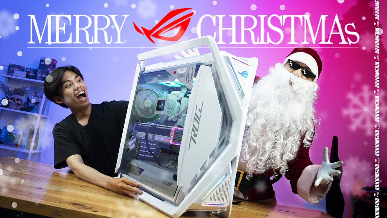 Merry ROG Christmas | Rakit PC ASUS ROG Bersama Santa Claus - YouTube