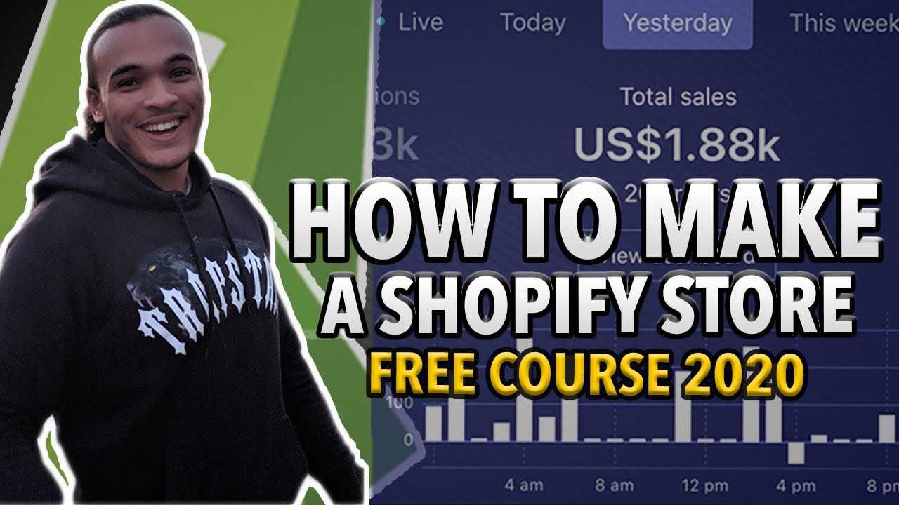 How To Create A Shopify Dropshipping Store (LIVE) 2020 Tutorial - YouTube