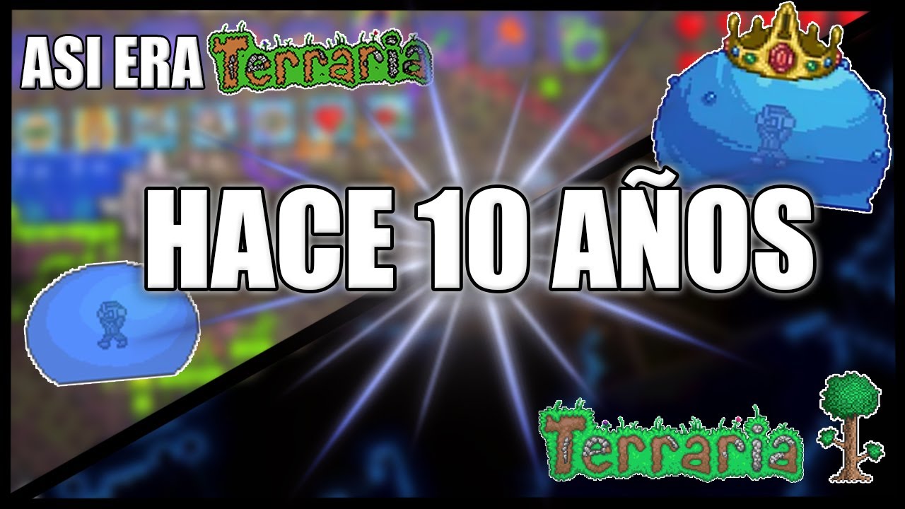 COMO ERA TERRARIA HACE 10 AÑOS?? - JUGAMOS LA BETA DE TERRARIA Y LA ...