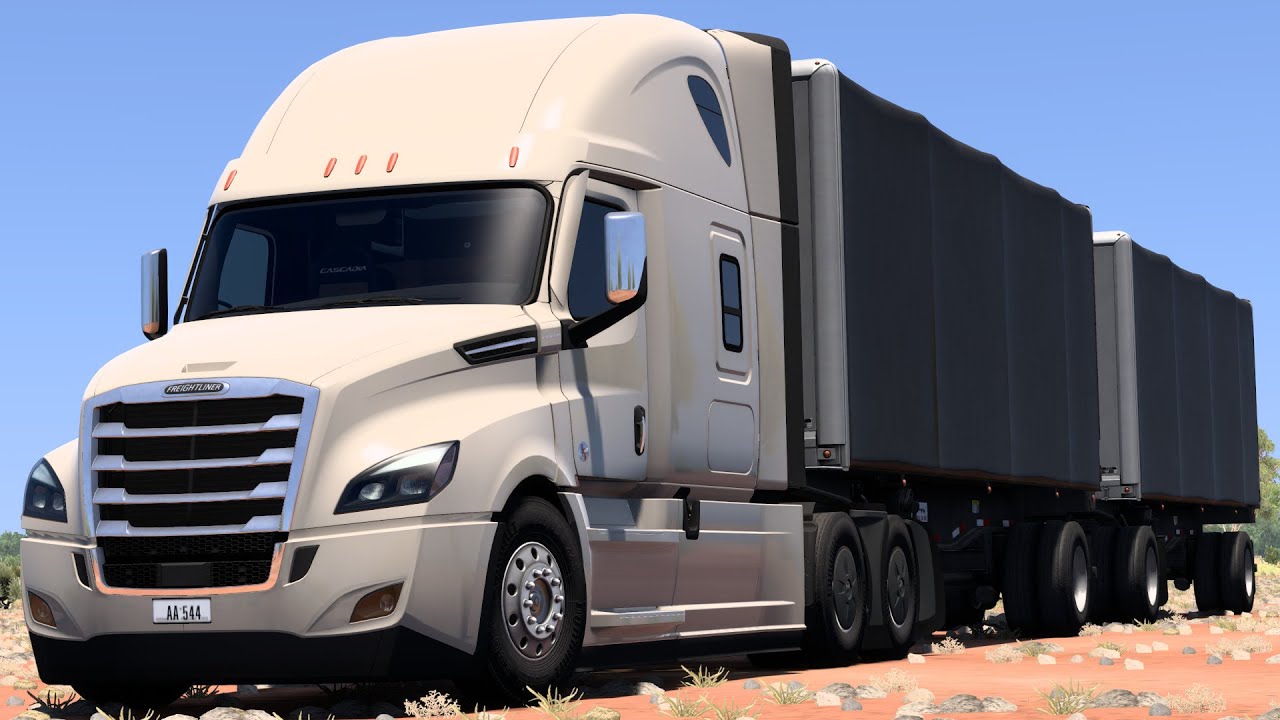 ATS 1.50 | 🚩Australian Outback Map v5.1 🇦🇺 | 📌 From 🚚 Cooladdi to 🚛 ...