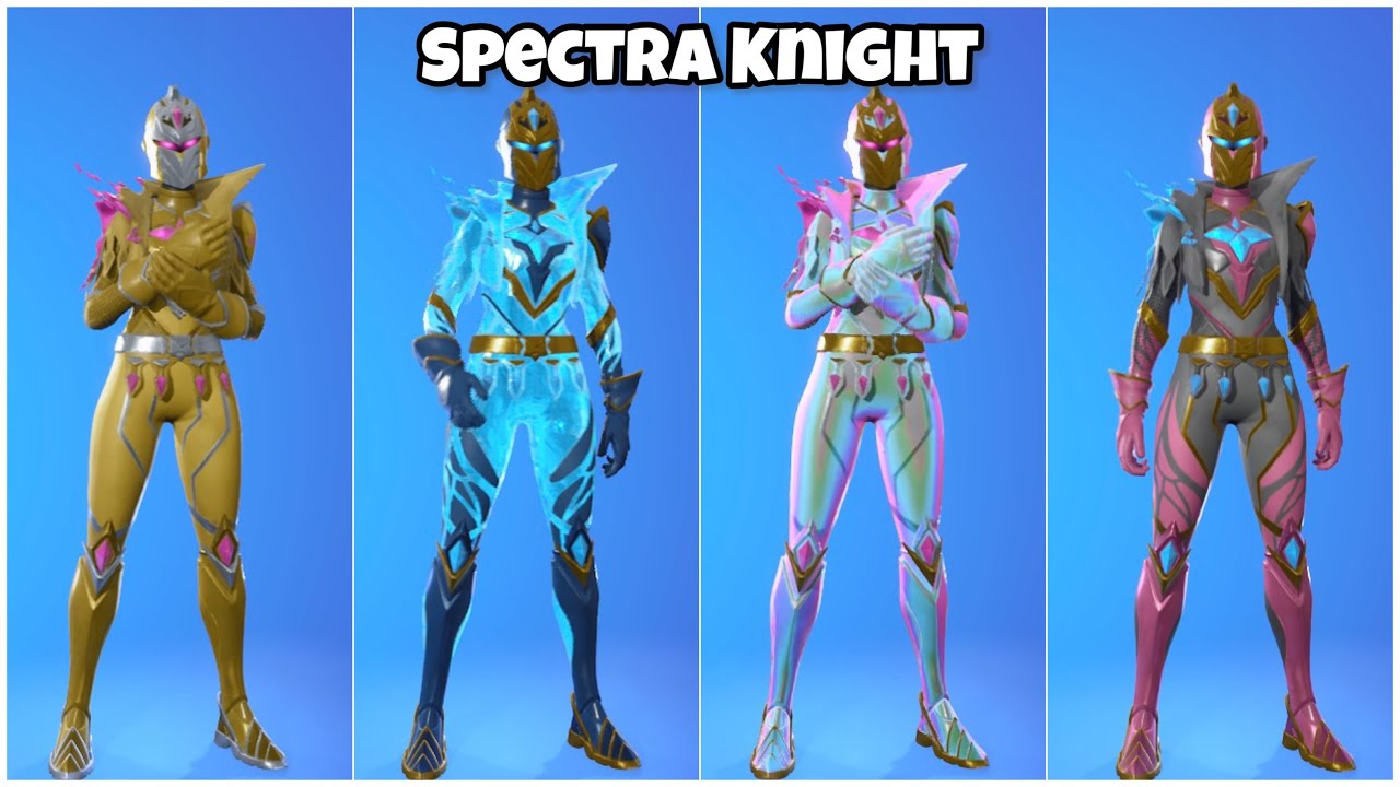 New Spectra Knight Skin With All Chapter 4 Season 5 Dances And Emotes