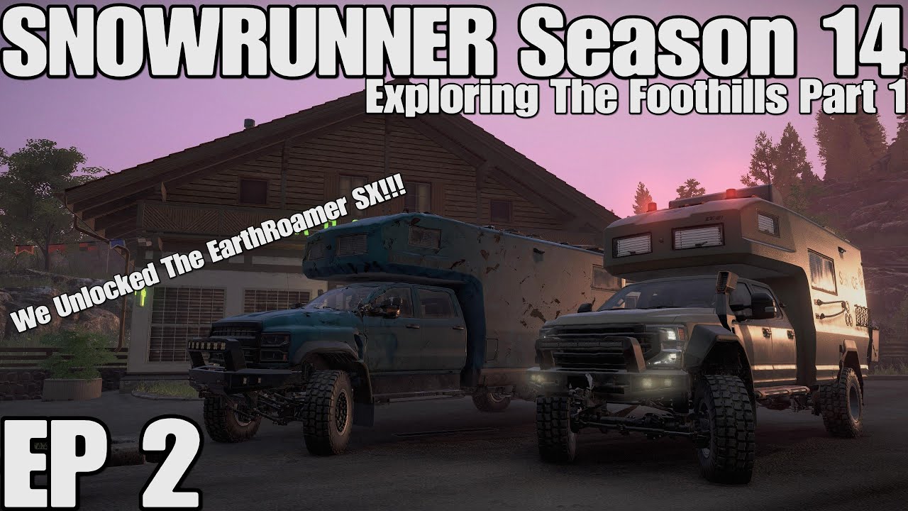 SNOWRUNNER Season 14 EP 2 | Exploring The Foothills Part 1 | PS5 4K ...