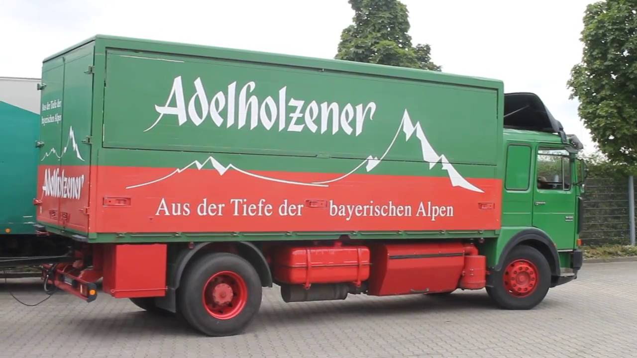 M.A.N F8 19.331 Unterflur beim Einparken Treffen Lohne 8/2016 - YouTube