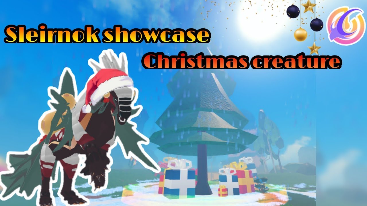 Sleirnok --- The Christmas creature in Creature of Sonaria!!! CoS ...