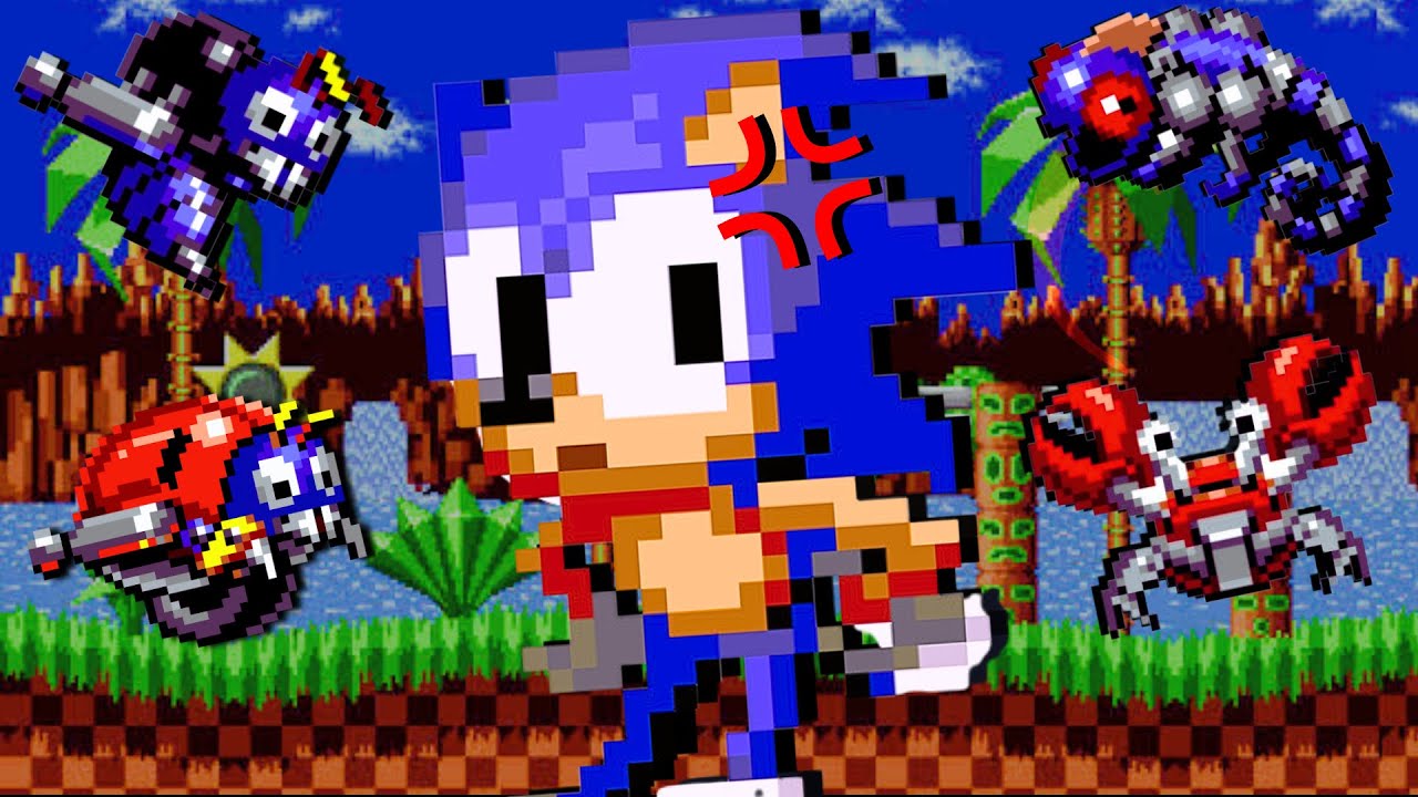 Jogando Green Hill Zone, MAS sem destruir Badnicks - YouTube
