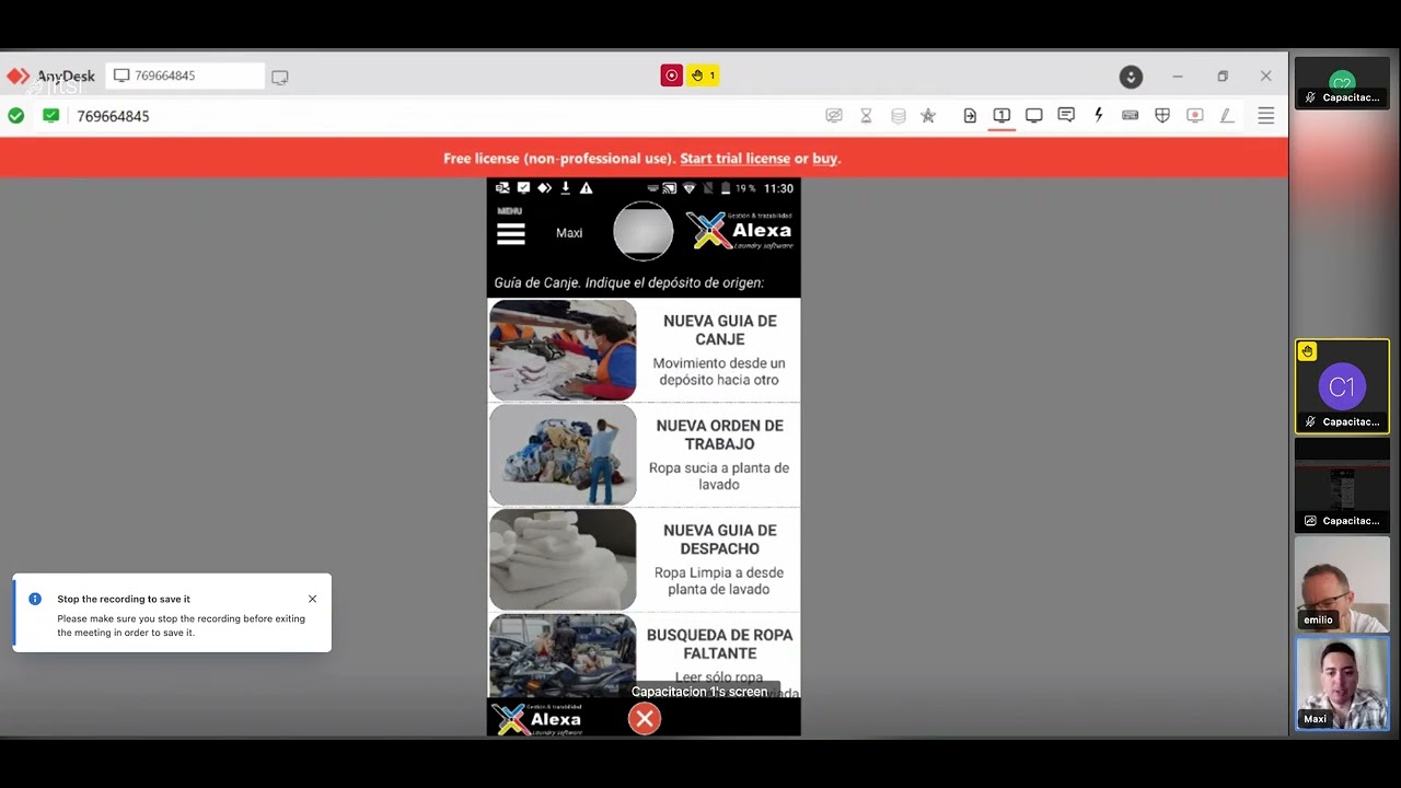 Capacitación App Alexa Handheld RFID - YouTube