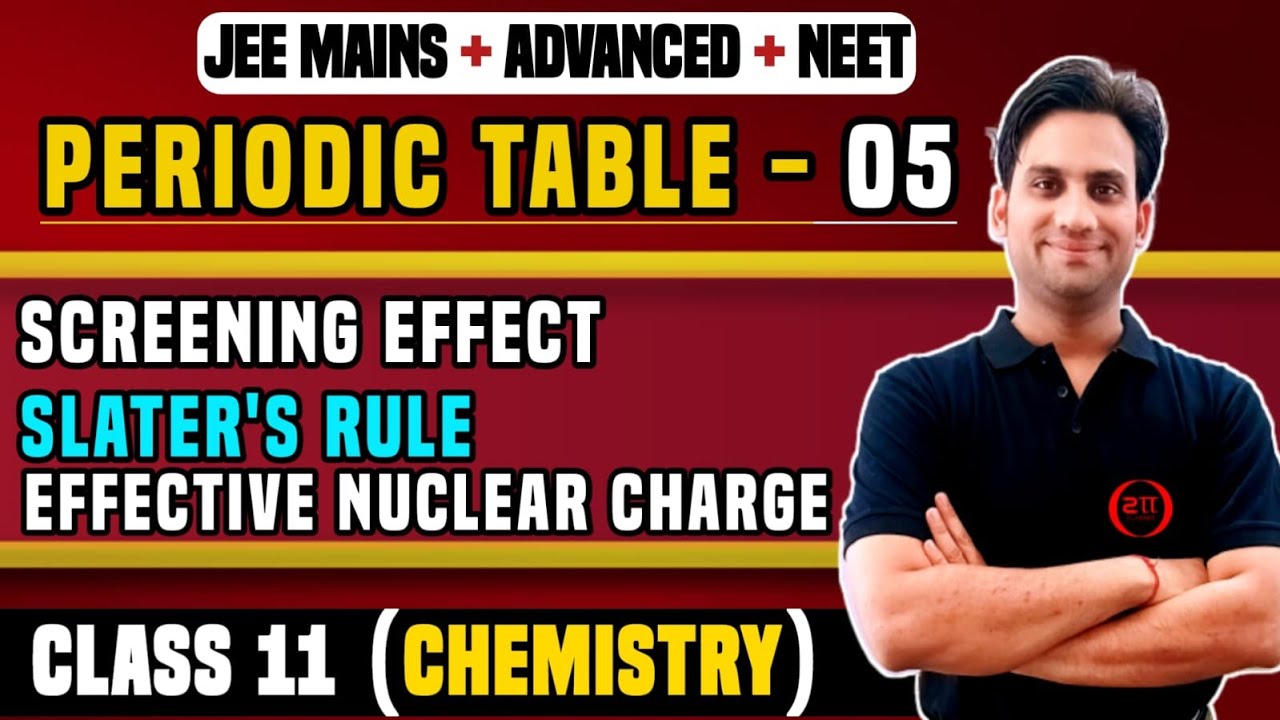 Periodic Table #05 | Screening Effect | Shielding Effect | Effective ...
