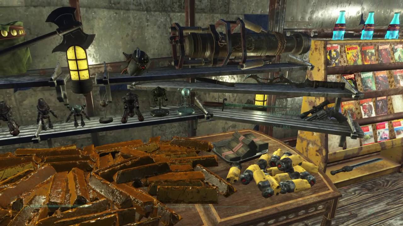 Fallout 4:Epic Trophy Room!!! - YouTube