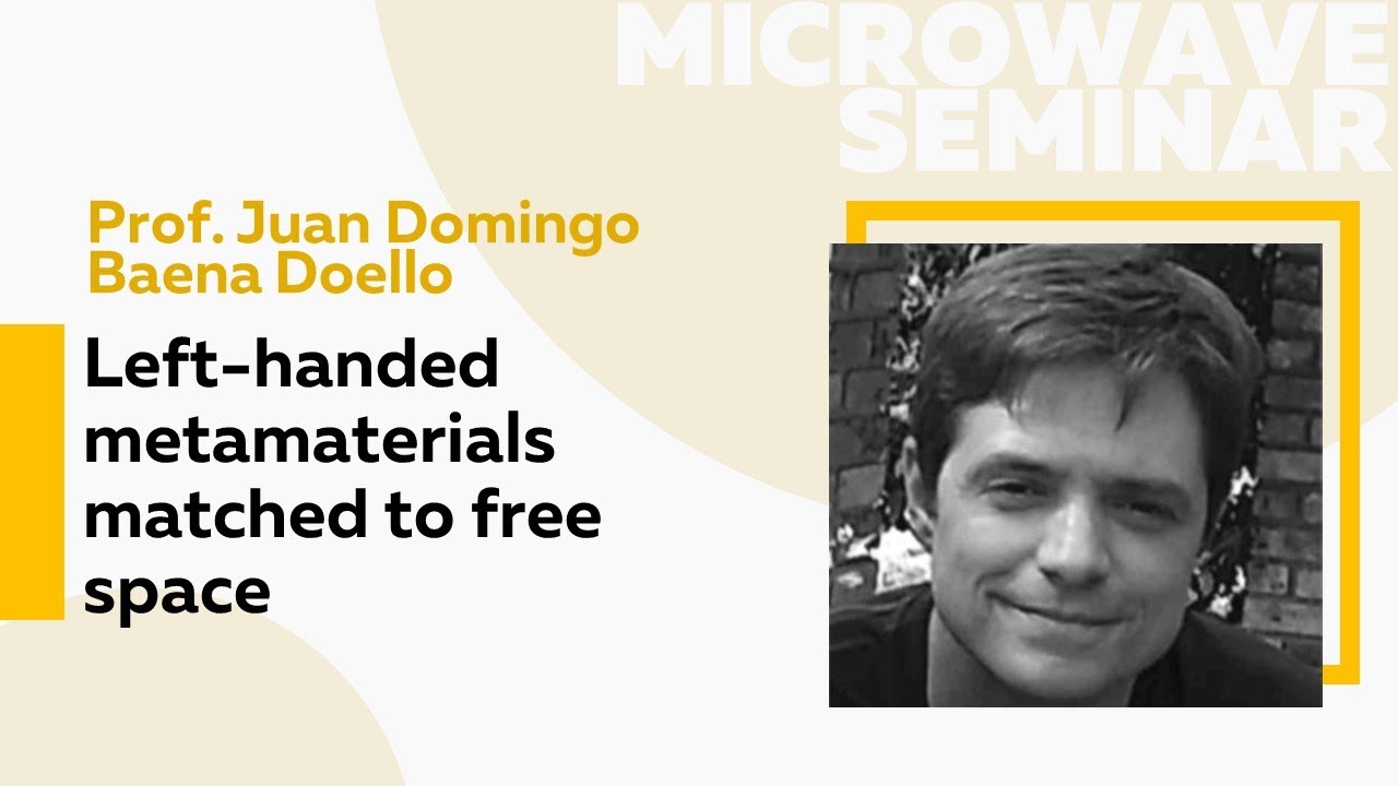 Left-handed metamaterials matched to free space | Prof. Juan Domingo ...