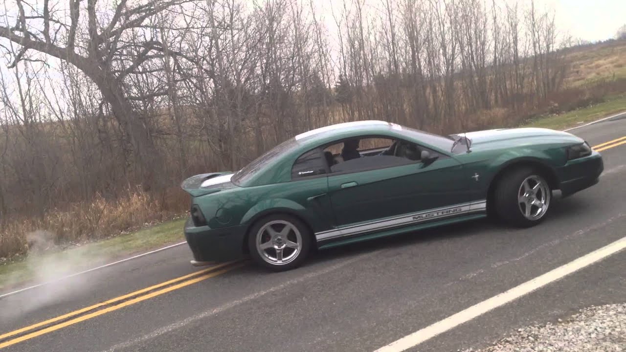 V6 Mustang Exhaust - Open Headers/True Duals - YouTube
