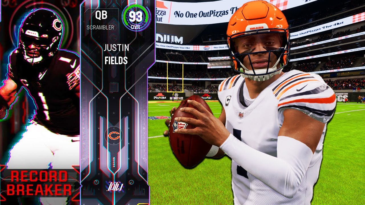 LTD Justin Fields is CRACKED in Madden 23! - YouTube