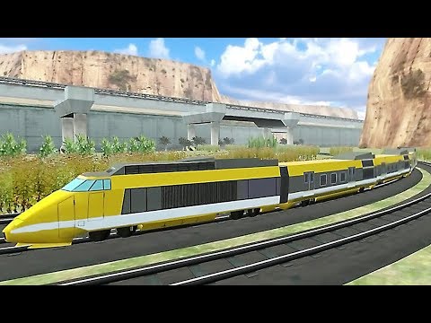 Train Game : Real Train Driving Games - Level 1 and Level 2 - YouTube