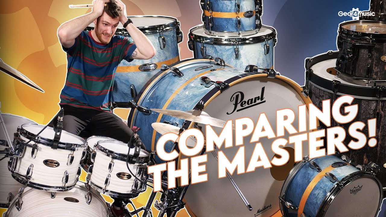 Which is the Best! Pearl Masters Drum kit for you? | Gear4music Drums ...