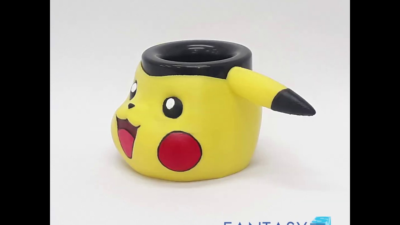 Mate Pikachu - Pokemon | Impresión 3D - YouTube