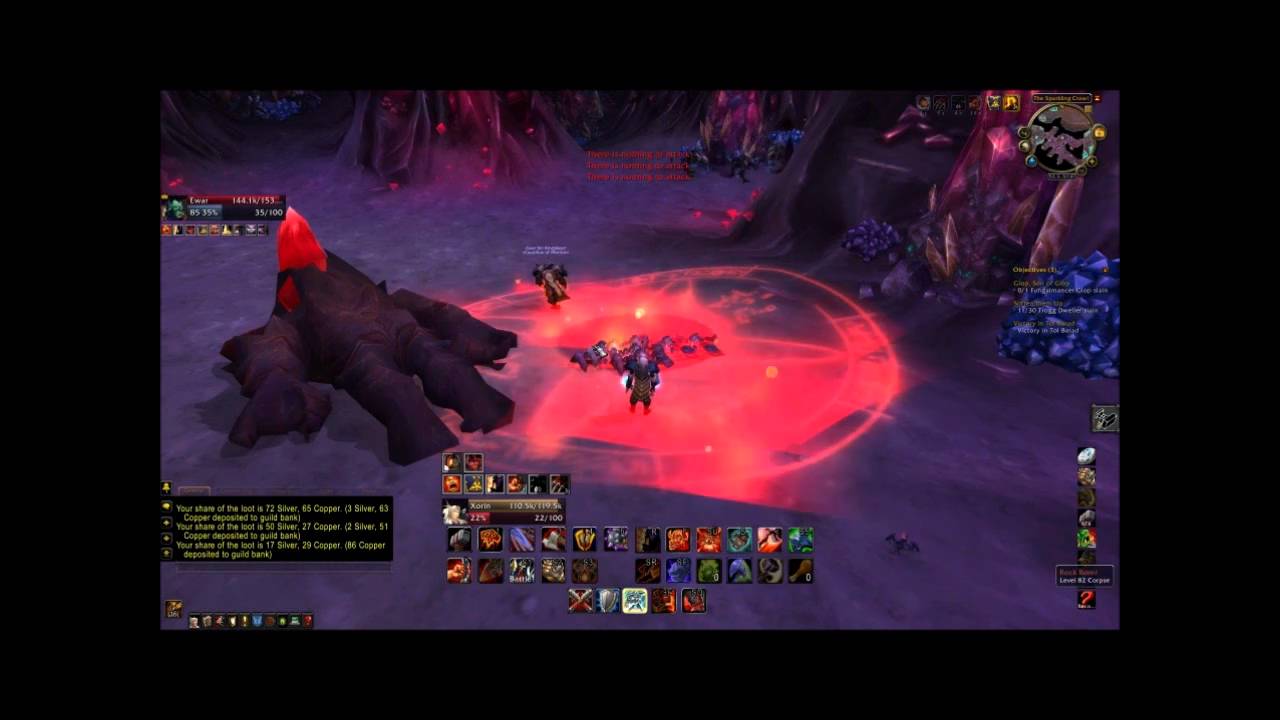 Wow Stonecore Ewar & Xorin Normal Mode Run! - YouTube