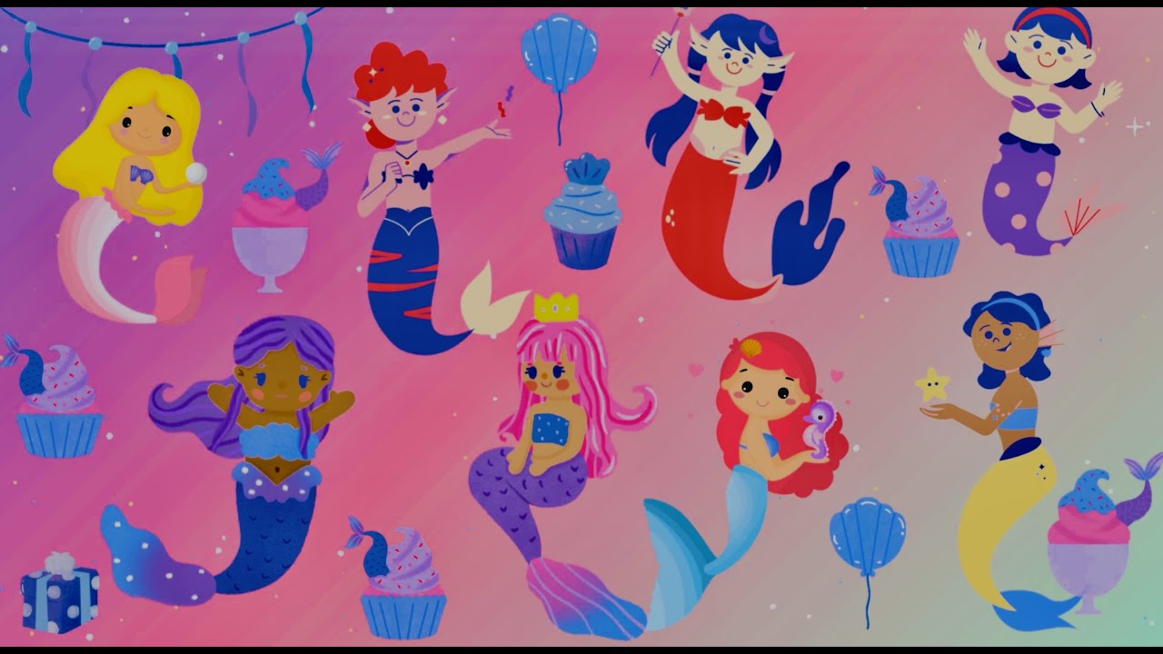 Dancing Mermaids 🧜‍♀️: A Magical Underwater Show | Sensory Delight ...