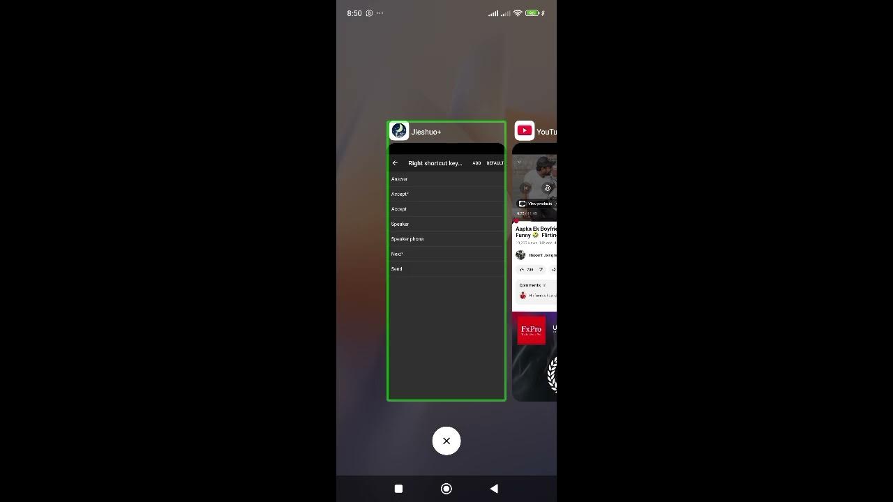 left, and Right shortcut keywords, in Shortcut gestures settings, CSR Batch 1, Class 66 - YouTube