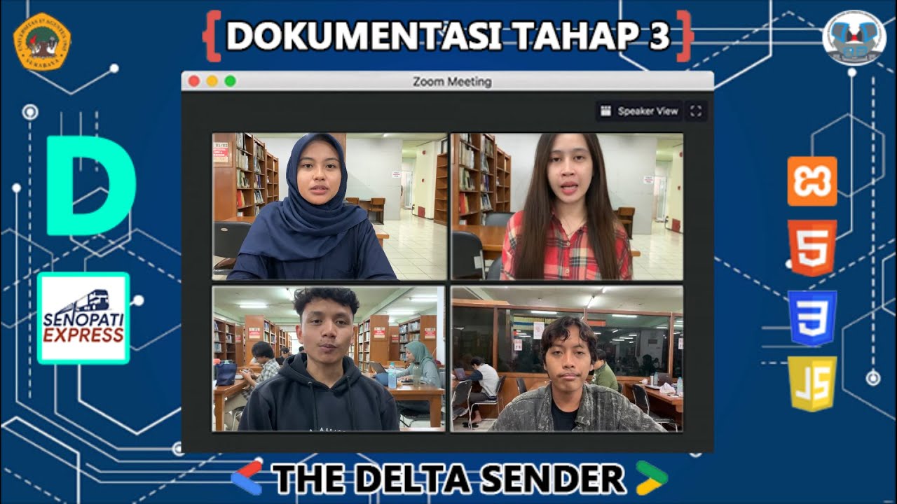 [KELOMPOK D] PROJECT WEB THE DELTA SENDER (DOKUMENTASI PROYEK TAHAP 3-4 ...