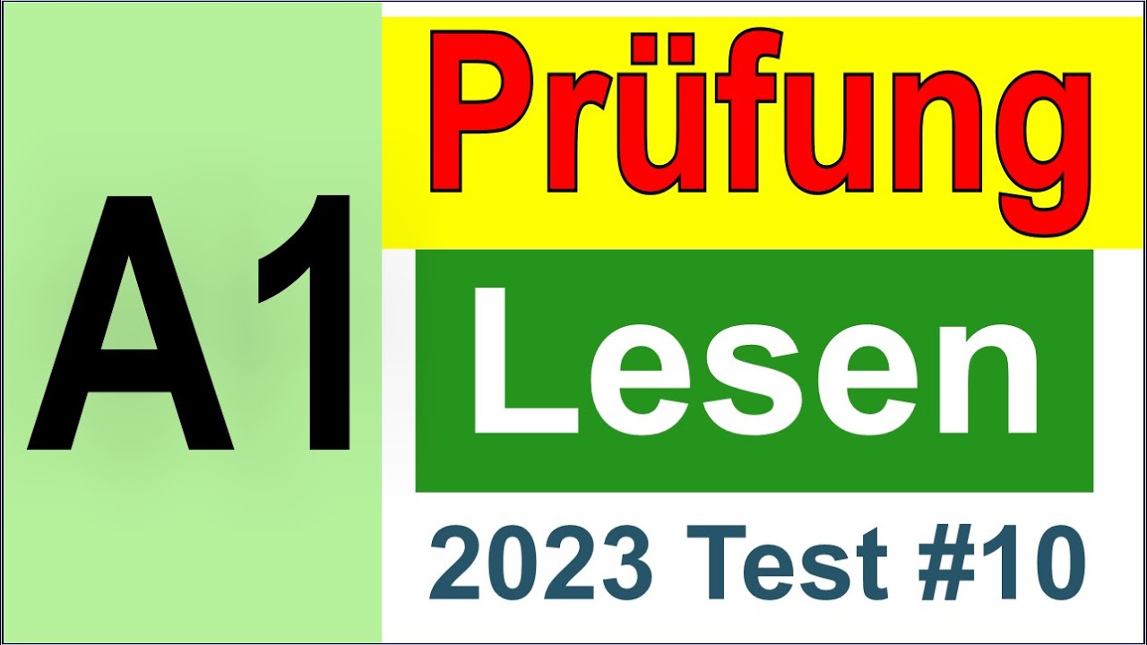 LESEN A1 TELC DTZ A1-Prüfung 2023 | g.a.s.t. Lesen A1 Prüfung 2023 ...