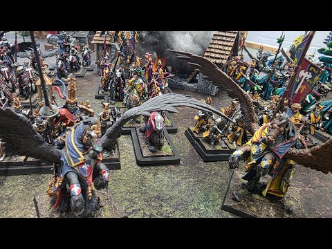 3000pts Kingdom of Bretonnia vs Beastmen Brayherds: Warhammer Old World Battle Report