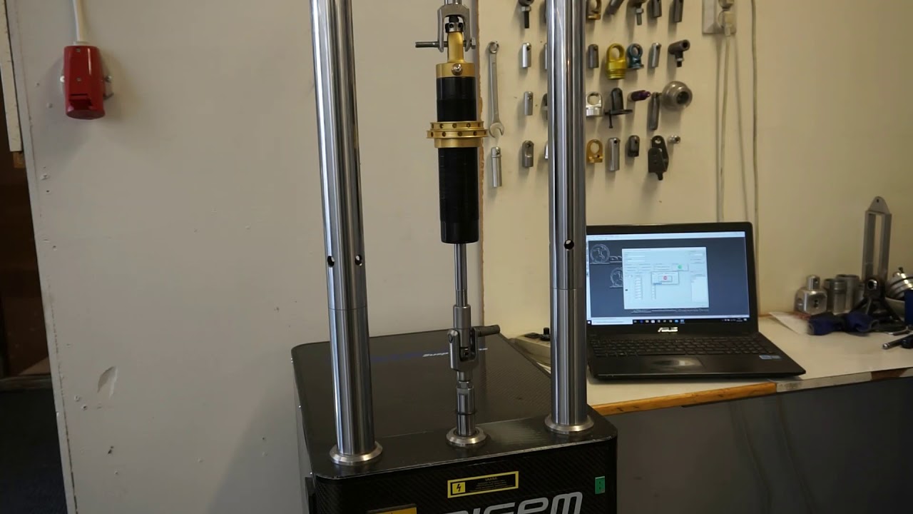 Shock Absorber Dynamometer - YouTube
