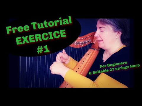 Harp Exercice - Practice With me ! - beginner & 27 String | McTelenn ...