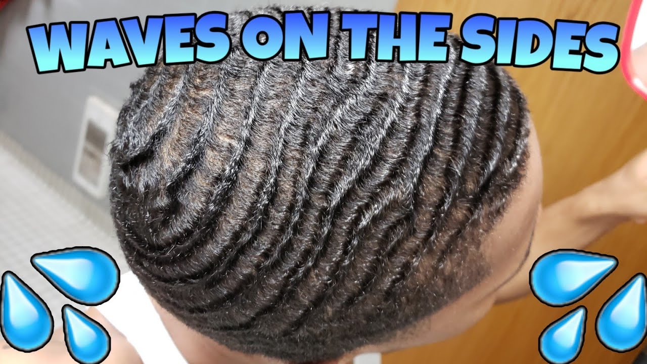 HOW TO GET WAVES ON THE SIDES!!! (ALL HAIR TYPES) 360 WAVES - YouTube